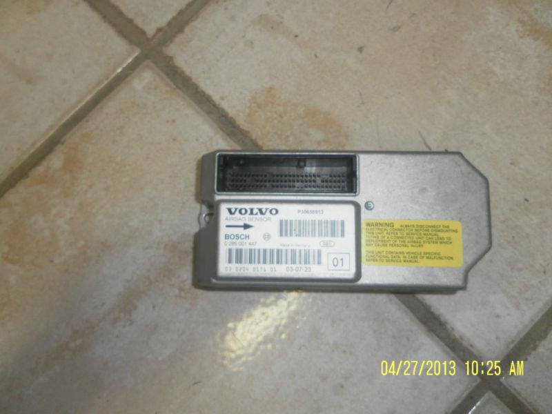 Buy 2004 Volvo XC90 SRS AIRBAG CONTROL MODULE COMPUTER UNIT in Miami ...