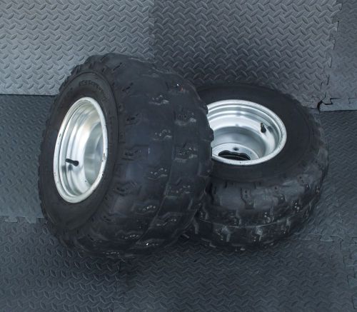 Buy DUNLOP KT335 rear tires wheels aluminum rims Yamaha Banshee YFZ450 ...
