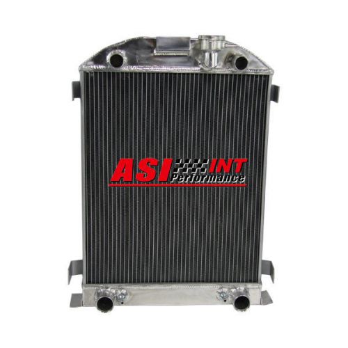 Buy 3 ROW Aluminum Radiator FIT Ford Flathead Engine V8 32 Stock Height ...