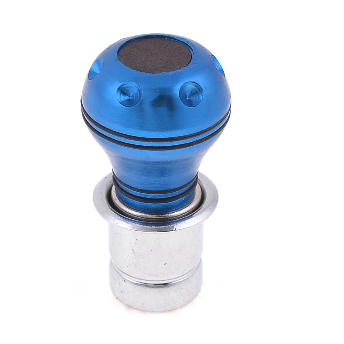 Buy DC 12V Silver Tone Blue Motorcycle Truck Car Grip Cigarette Lighter ...
