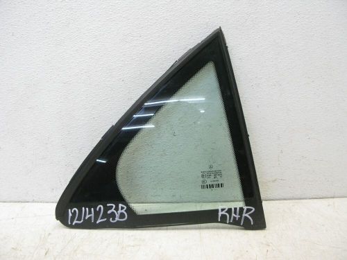 Buy 10-16 MERCEDES W212 E350 E63 AMG SEDAN DOOR QUARTER GLASS WINDOW ...