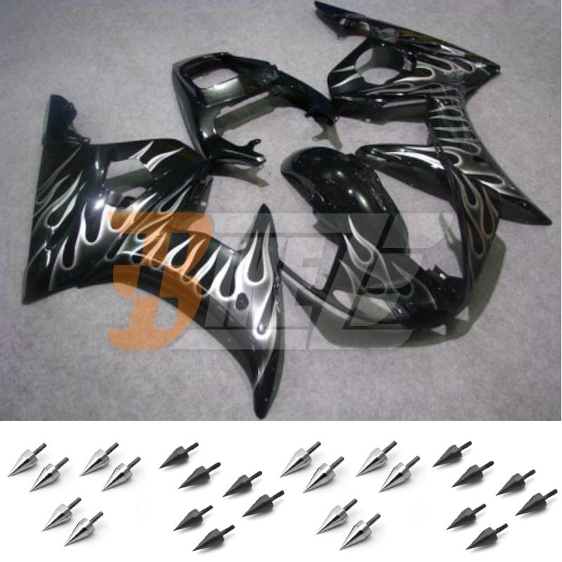 Buy Bolt Kit & Injection Fairing Kit Bodywork for Yamaha YZF 600 R6 ...