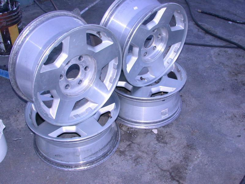 Buy Set of 4 2005 Chevy Silverado 17" Wheel Rims Chevrolet in West ...
