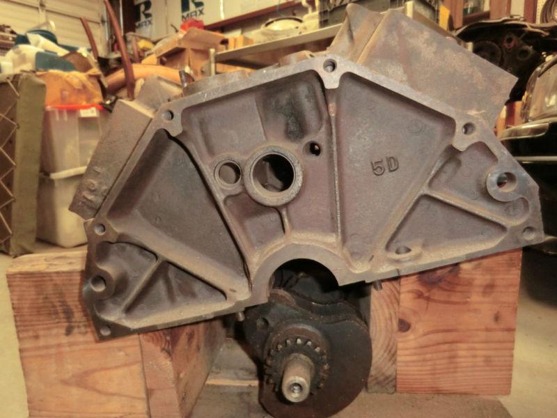 Find 1957 CADILLAC ENGINE BLOCK W/ CRANK AND CAM SHAFT sn 57 70K54750 ...