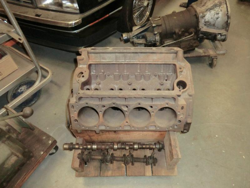 Find 1957 CADILLAC ENGINE BLOCK W/ CRANK AND CAM SHAFT sn 57 70K54750 ...