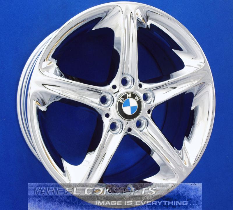 Find BMW 128i 135i 18 INCH WHEELS CHROME EXCHANGE 18" RIMS 128 135 i ...
