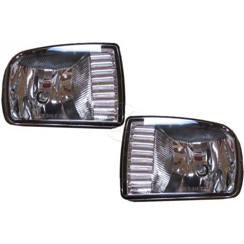 Find Fog Driving Lights Lamps Left LH and Right RH Pair Set for 00-02 ...