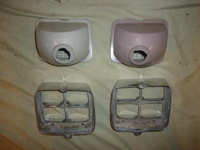 Sell 1975 Trans am ONLY front marker lights with chrome bezels!!!! in ...