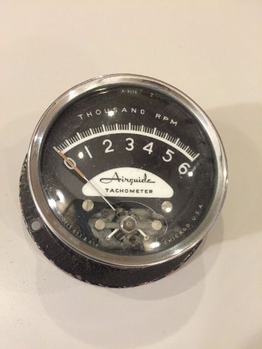 Sell Vintage Airguide Marine Tachometer 653 654 Mercury Evinrude ...
