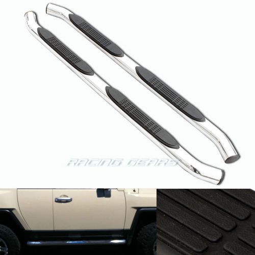 Sell For 07-10 Toyota FJ Cruiser 2 Door Stainless Steel Side Step Board ...