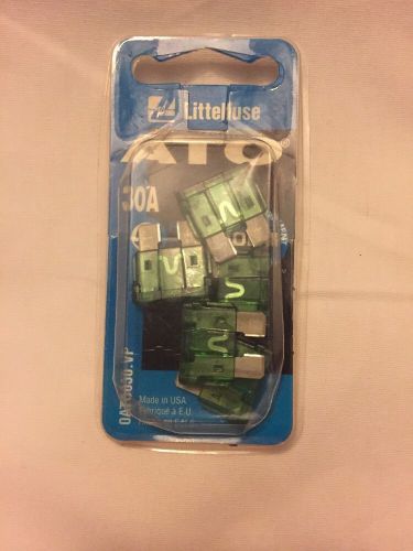 Sell New 5-Piece Littelfuse ATO 30A / 30 AMP Fuses OEM / Original ...