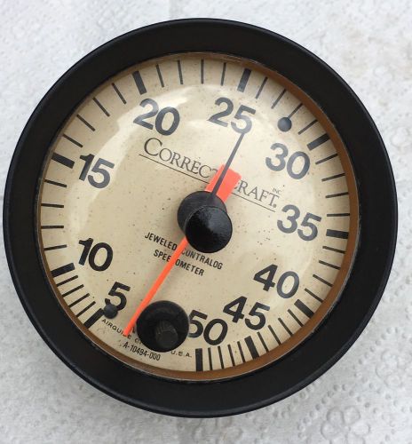 Sell Vintage 2025 Airguide Speedometer Correct Craft Ski Nautique 1990 ...