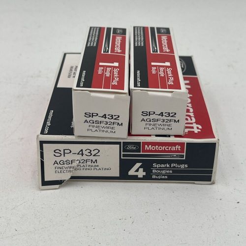 Sell New Set of 6 MOTORCRAFT Platinum Spark Plugs SP432 in Lima, Ohio ...
