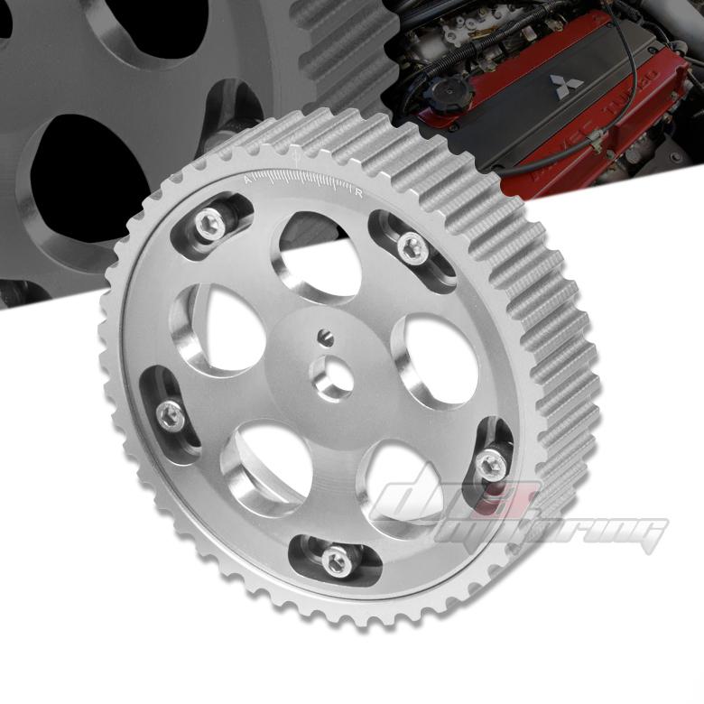 Sell 90-99 ECLIPSE/TALON/LASER/GALANT DSM 1G 4G63 SILVER ANODIZE CAM ...