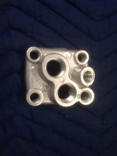Sell FE FORD/Cobra 427, 428, 390 Remote Oil Filter/Cooler Block Adapter ...