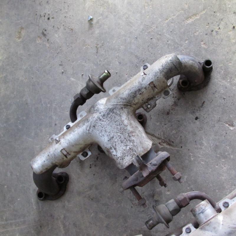 Sell 81 82 CORVETTE CROSSFIRE INJECTION ORIGINAL EXHAUST MANIFOLDS WITH ...