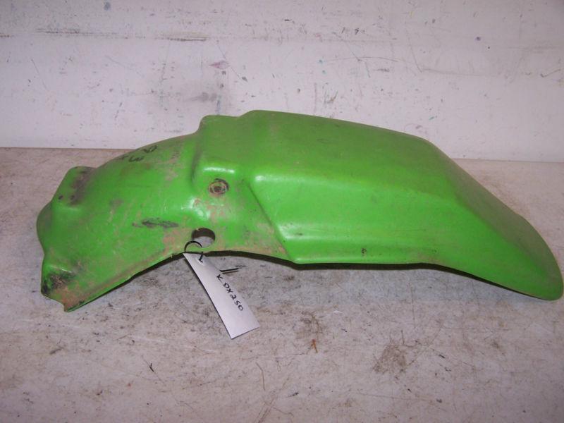 Sell KAWASAKI KDX250 REAR MUD GUARD REAR FENDER 35022-1267-6W KDX 250 ...