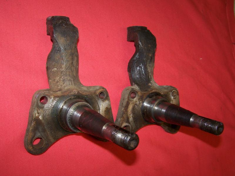 Sell MOPAR 10" DRUM BRAKE SPINDLES 62 63 64 B-BODY SAVOY BELVEDERE FURY ...