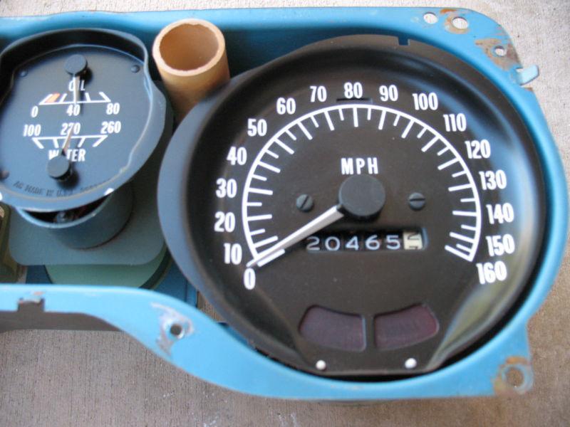 Purchase 1970-81 Trans Am Firebird 160 mph speedometer gauges cluster ...