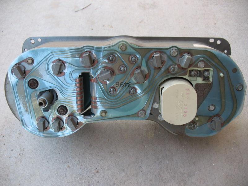 Purchase 1970-81 Trans Am Firebird 160 mph speedometer gauges cluster ...