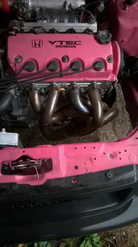 Purchase 92-00 honda civic d series Bisimoto style header in ...