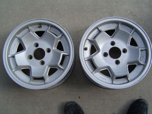 Purchase Vintage Cheviot alloy aluminum mag wheels fit Alfa Romeo gtv ...