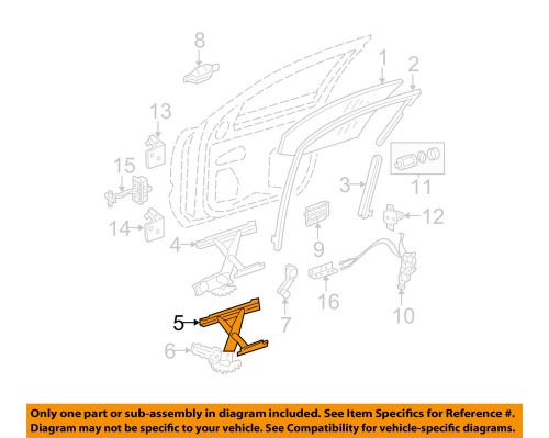 Buy Mercedes MERCEDES-BENZ OEM 14-15 E350 Front Door-Window Motor ...