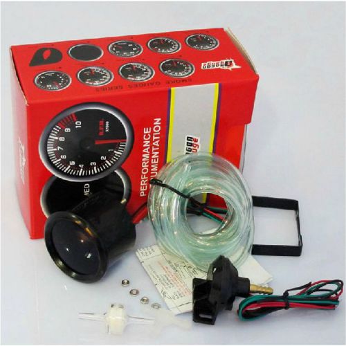 Purchase Universal Car Blue Electronic Digital LED LCD Turbo PSI Boost ...