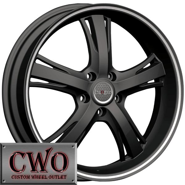 Purchase 20 Black Incubus Raven Rims 5x120 5 Lug BMW 1 3 Series GTO CTS ...