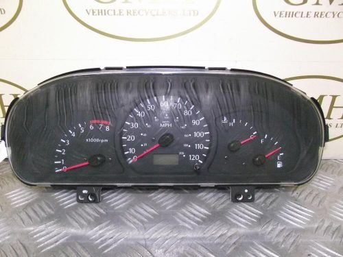 Purchase Kia Rio Speedometer / Instrument Cluster 67541 Miles Mk1 1.3 ...