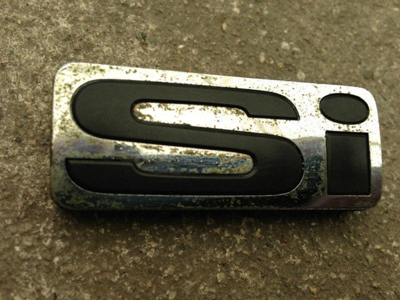 Purchase Honda Prelude Si 90-91 OEM Rear Trunk Emblem in North ...