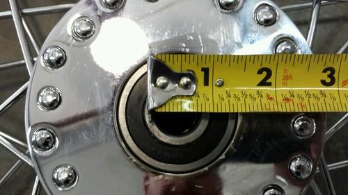 Purchase HARLEY DAVIDSON 23" 23 INCH FRONT RIM WHEEL NICE 40 SPOKE in ...