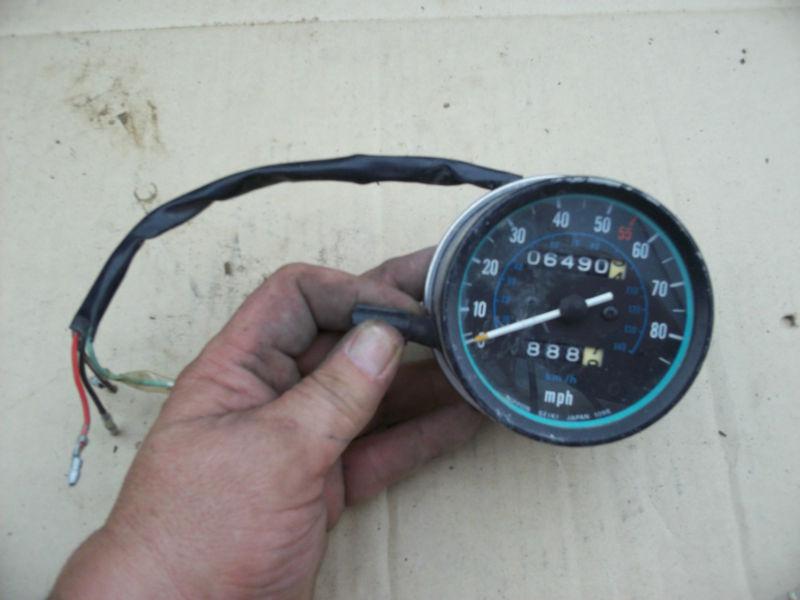 Purchase ? KAWASAKI ? SPEEDOMETER TO 85 MPH NIPPON SEIKI JAPAN SPEEDO ...