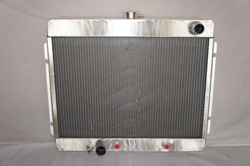 Purchase New DUBZ 1968, 1969, 1970 Mustang Aluminum Radiator W/ TOC in ...