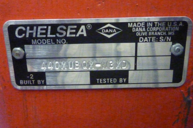 Purchase Chelsea PTO Model #440XUBQX-W3XD (Brand New) in Scranton ...