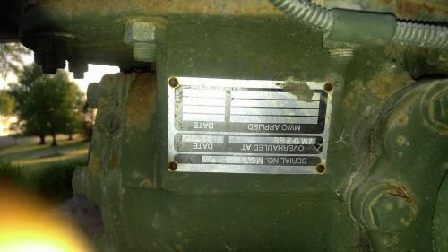 Buy Rockwell 2 1/2 ton rear military axle. Set up for super singles in ...