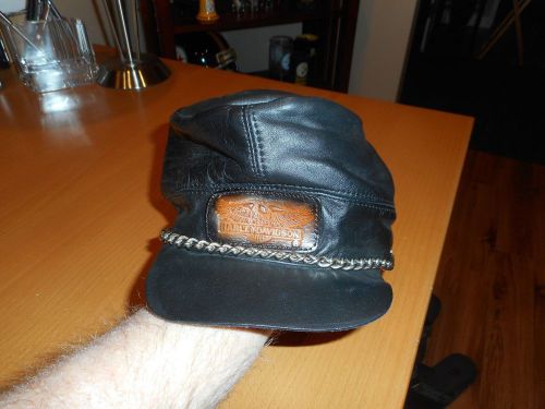 Buy Men's Vintage 80's Harley-Davidson Black Leather Confederate/Rebel ...