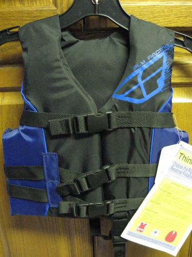 Buy PWC Jet Ski Boat Fly Racing 3 Buckle Life Jacket Deluxe Child 30-50 ...
