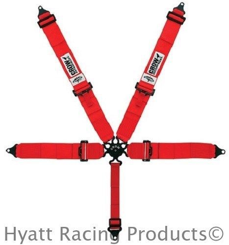 Buy Crow Black Bird 50" Cam Lock 5-Point Auto Racing Safety Belts ...