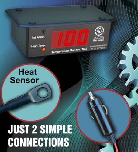 Buy ENGINE WATCHDOG TM2 - TEMPERATURE SENSOR, GAUGE & AUDIBLE ALARM in ...