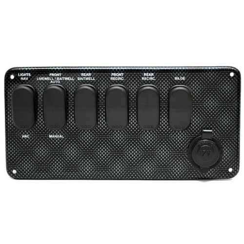 Buy Tracker Marine Fisher Boat Switch Panel W/ Power Outlet in Racine ...