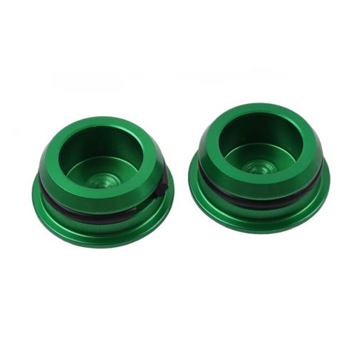 Buy Motorcycle Frame Hole Cover Cap Plug Green For Kawasaki Ninja 400 ...