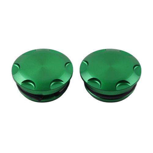 Buy Motorcycle Frame Hole Cover Cap Plug Green For Kawasaki Ninja 400 ...