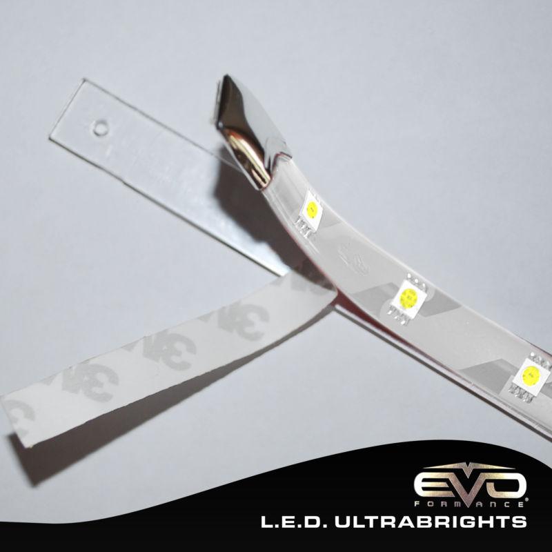 Buy 8" Super Cool White UltraBrights LED Flexible 12V Car Waterproof ...