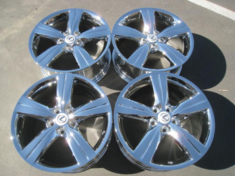 Buy 18" LEXUS GS430 FACTORY OEM CHROME WHEELS ES330 GS300 LS400 GS350 ...