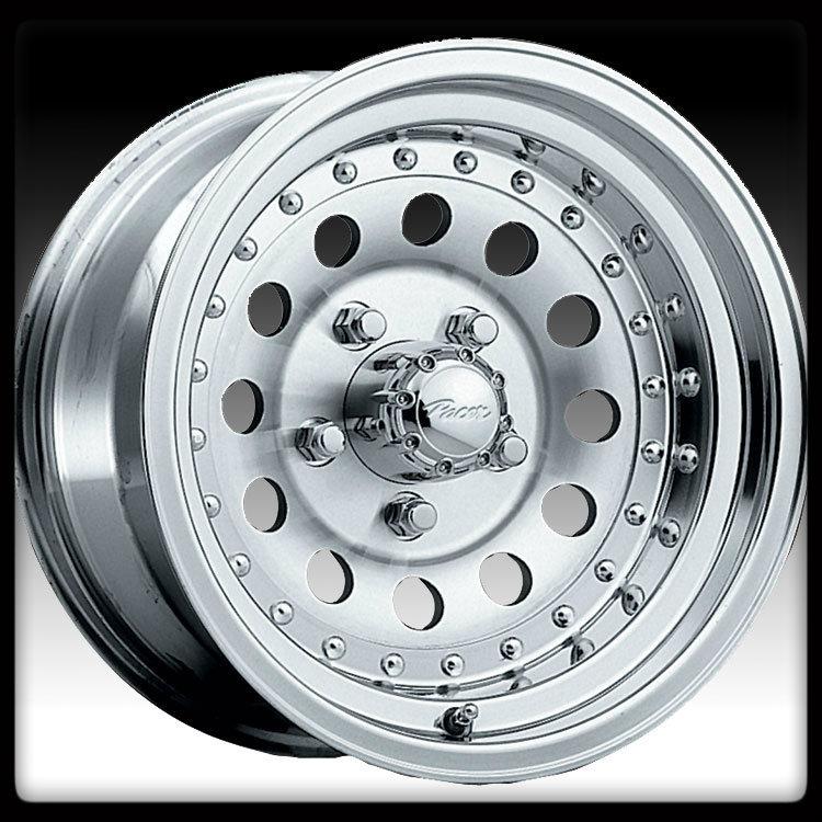 Buy 15X8 PACER ALLOY 162M ALUMINUM MOD MACHINED 5X4.75 BELAIR FIREBIRD ...