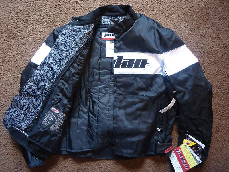 Buy MICHAEL JORDAN JOE ROCKET TEXTILE MOTORCYCLE JACKET- NWT SIZE ...