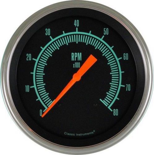 Find Classic Instruments GS71SLF Tachometer 8,000 RPM - G/Stock ...
