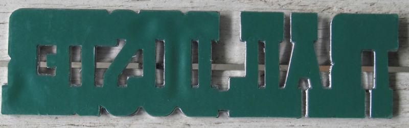Find NOS 1974 1975 1976 Plymouth Trail Duster Fender emblem OEM Mopar ...