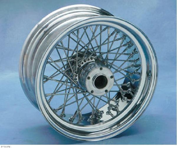 Find AMERICAN WIRE CROSS LACED WIDE REAR WHEEL 18x5.5 40 SPOKE in ...